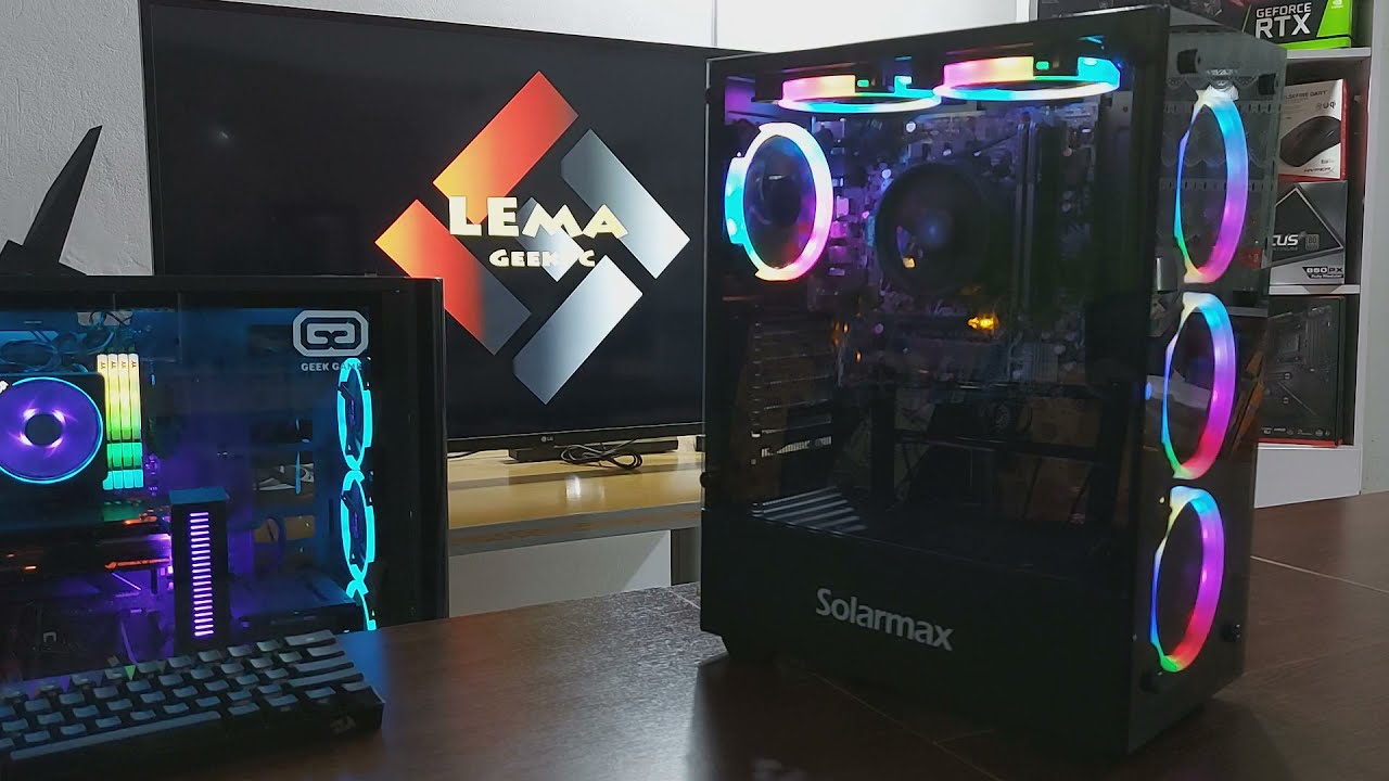 GABINETE SOLARMAX CM-5901 - CÓMO CONECTAR Y CONTROLAR EL SISTEMA RGB DE ...