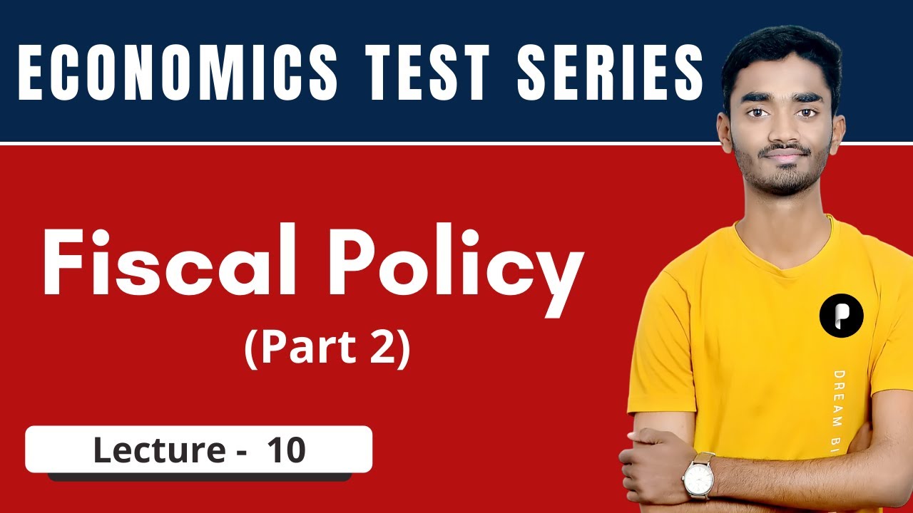 Fiscal Policy | Economics Test Series - YouTube
