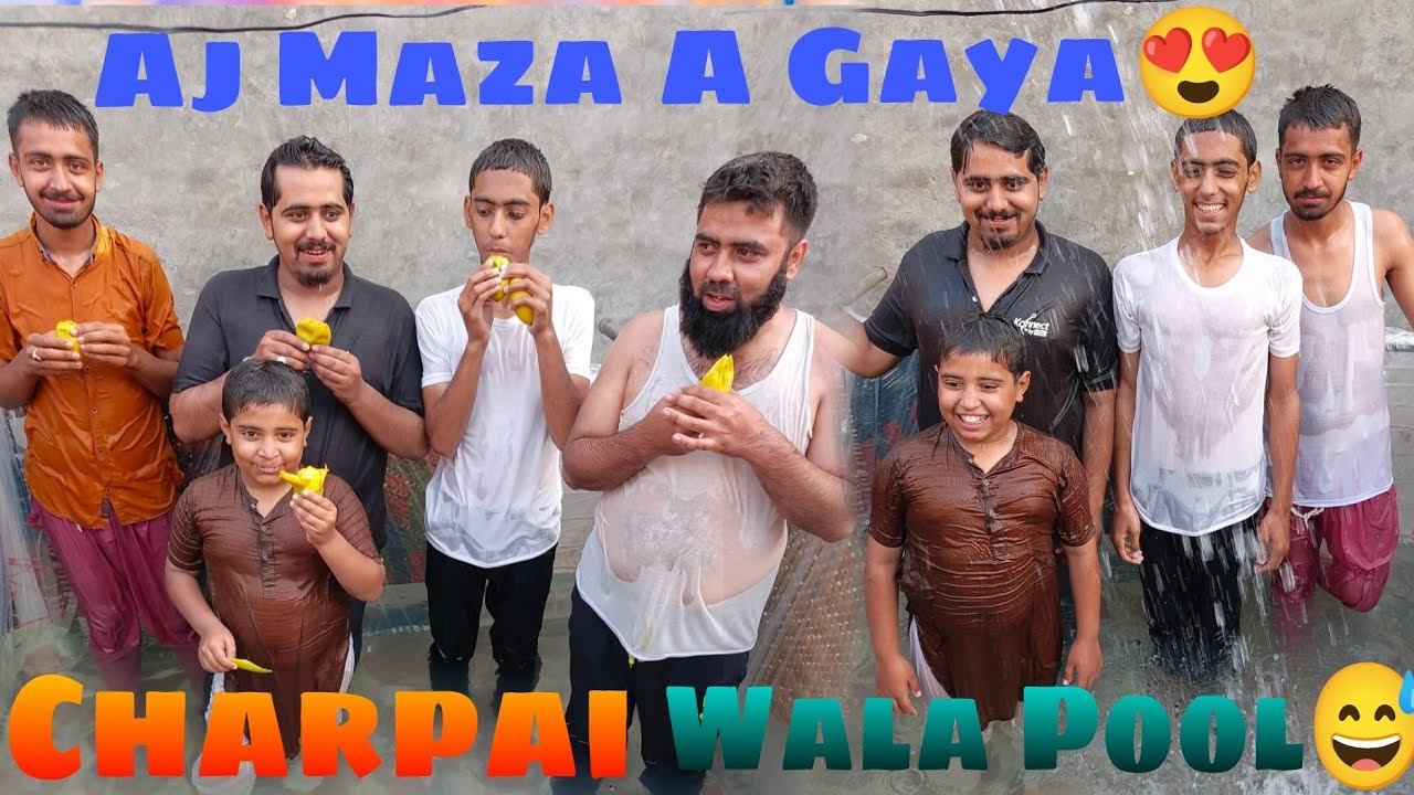 Charpai Wala Pool🏊😂 Dasi Jugar Sa Banaya Pool😱 Bahut Maza Aya😂😅