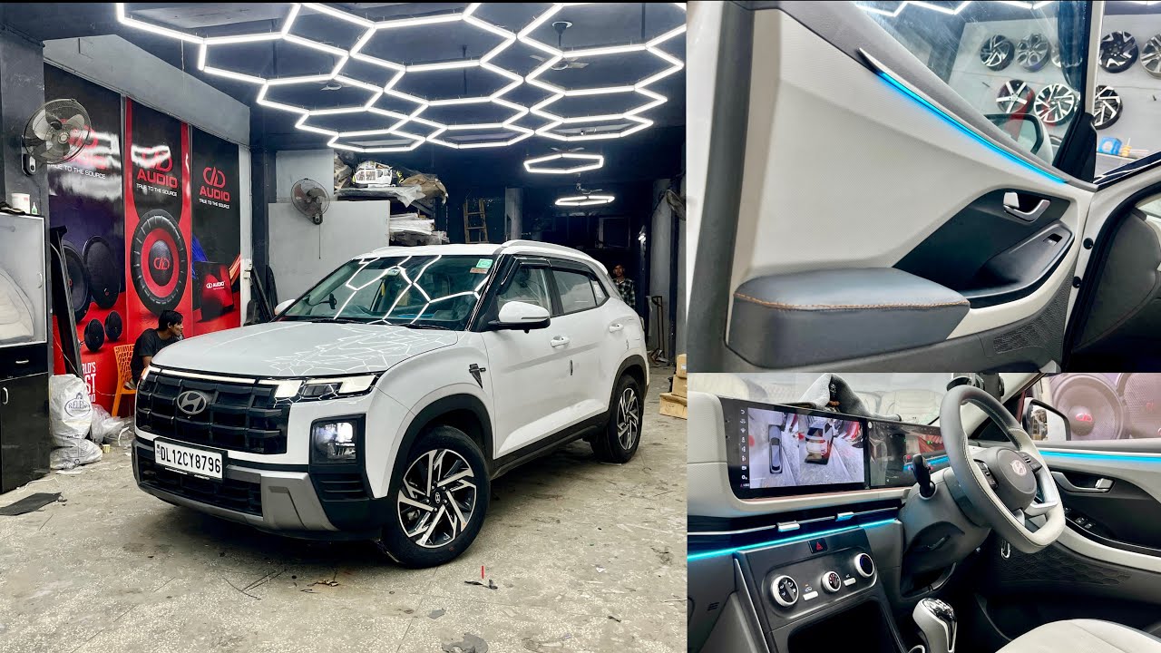 CRETA E BASE तो लगती है SX TOP MODEL 😱 CRETA 2025 MODIFIED CRETA BASE ...