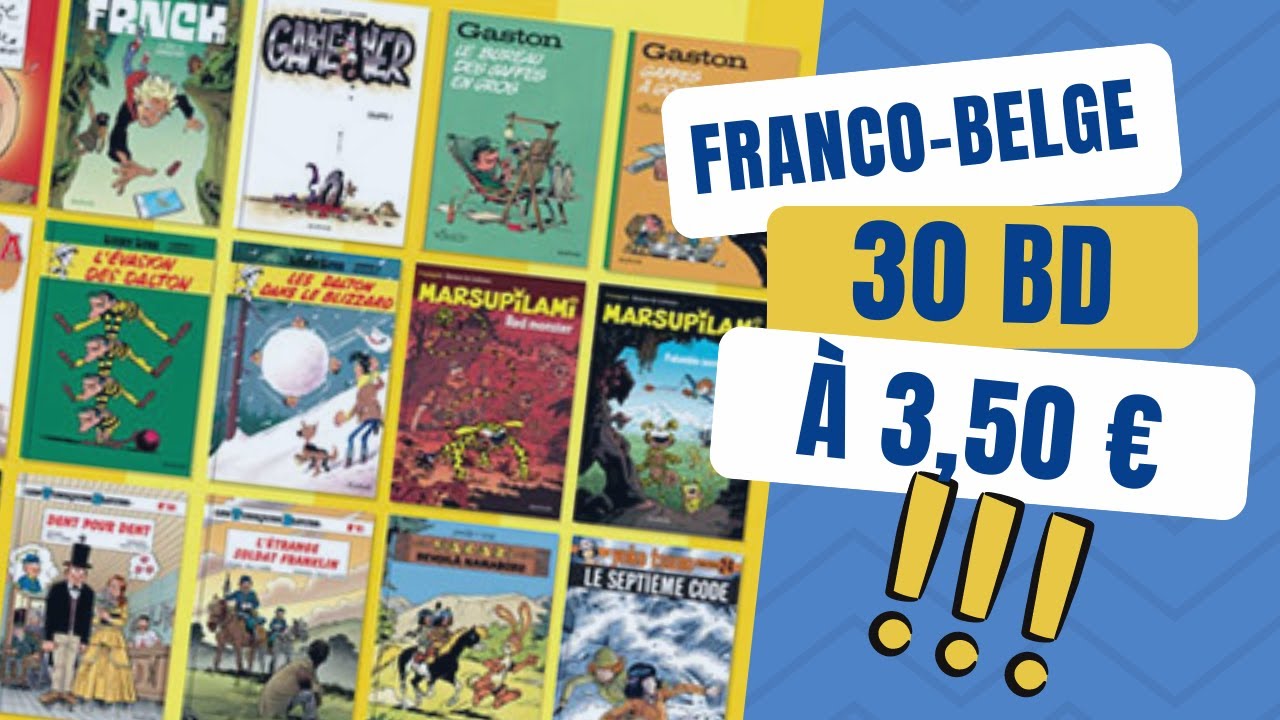 De la BD Franco Belge pour 3,50€ ! - YouTube