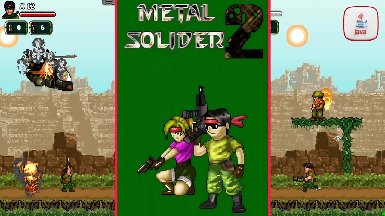 Metal Soldier 2 (TeaMobi) Java games - YouTube