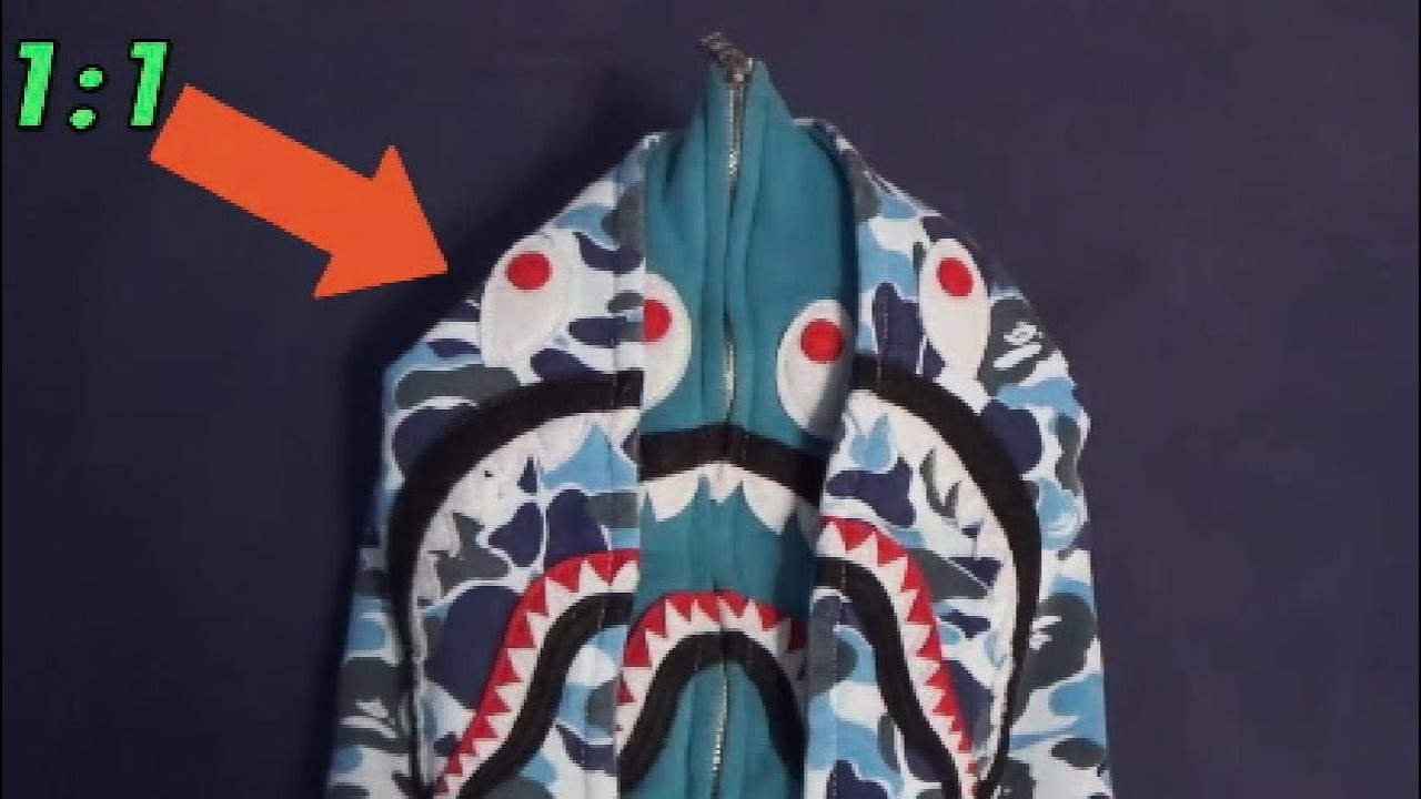 A quick review on this 50$ amazon Bape Hoodie - YouTube