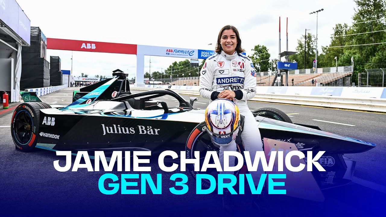 Jamie Chadwick is back in a Formula E car! ⚡️ | Andretti Indy NXT ...