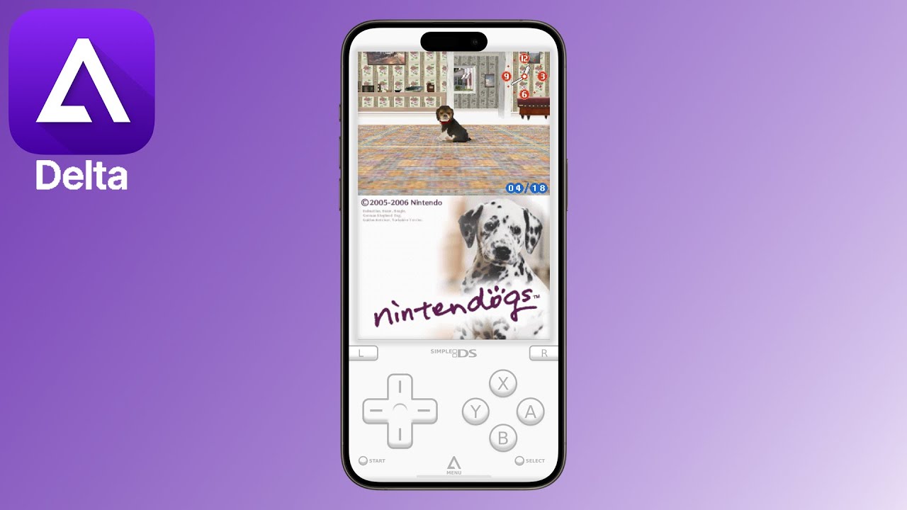 Delta Emulator iOS (DS) - Nintendogs Dalmatian & Friends | iPhone 15 ...