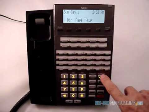 NEC DSX: How to Answer a Co-Workers Ringing Phone - YouTube