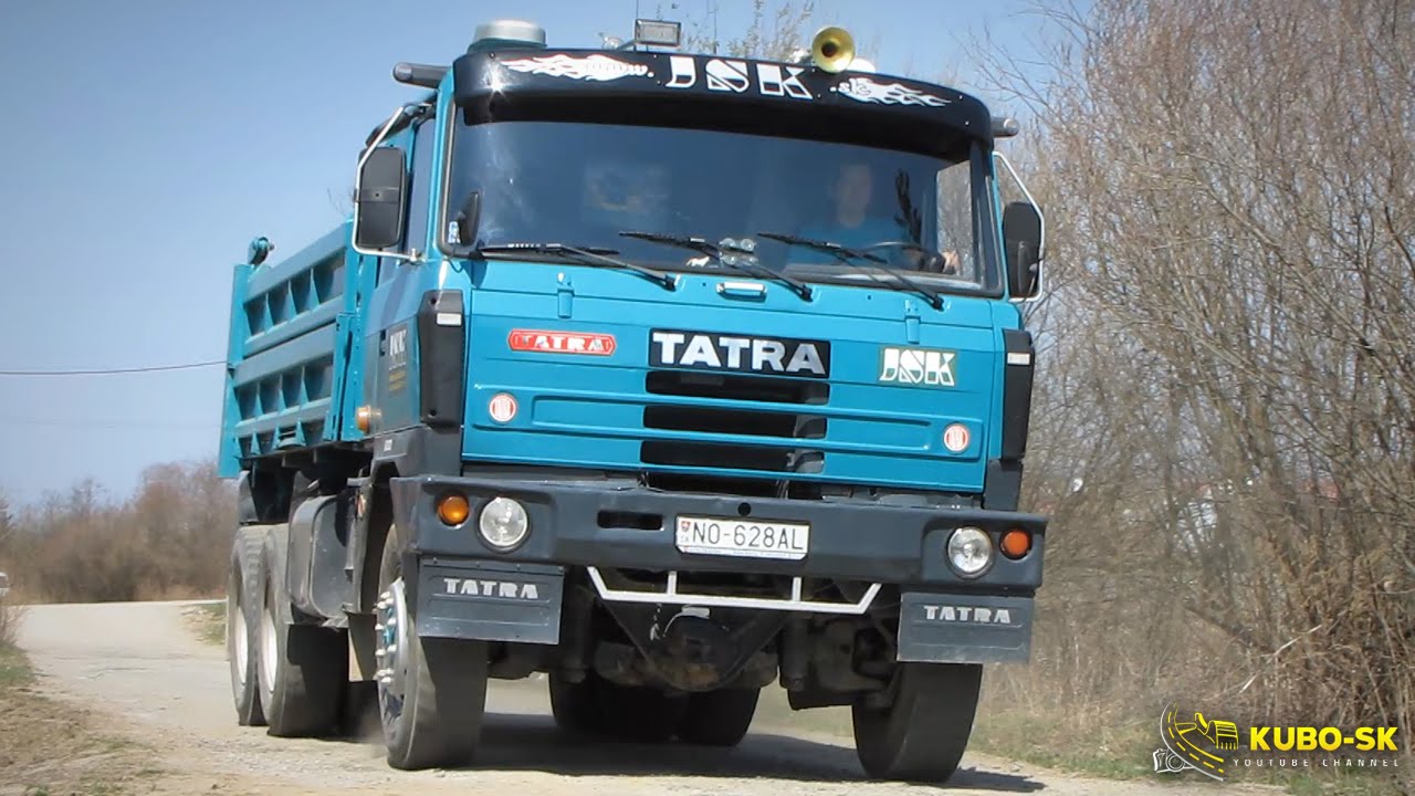 TATRA 815 - driving on the road - YouTube