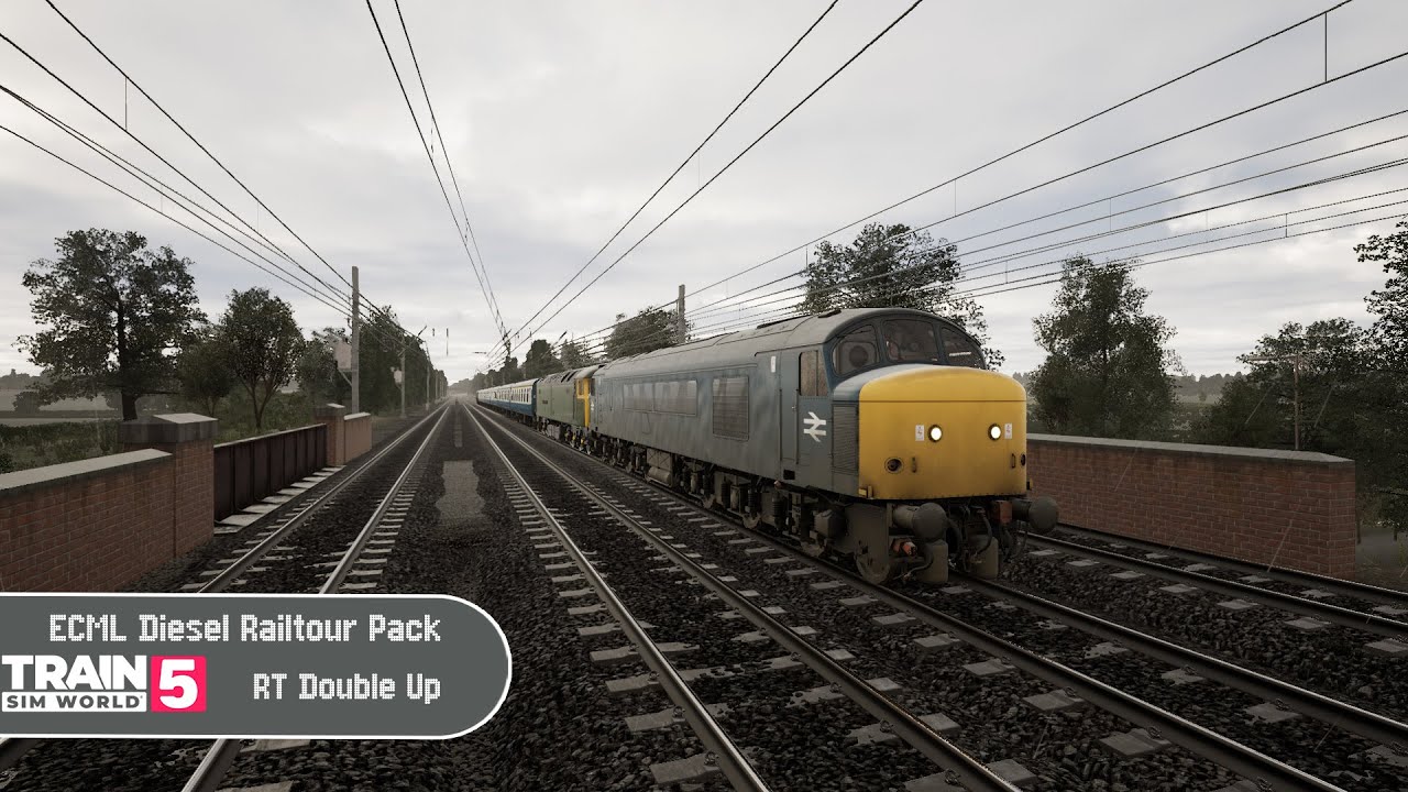 Train Sim World 5 - ECML Diesel Railtour Pack - RT Double Up - YouTube