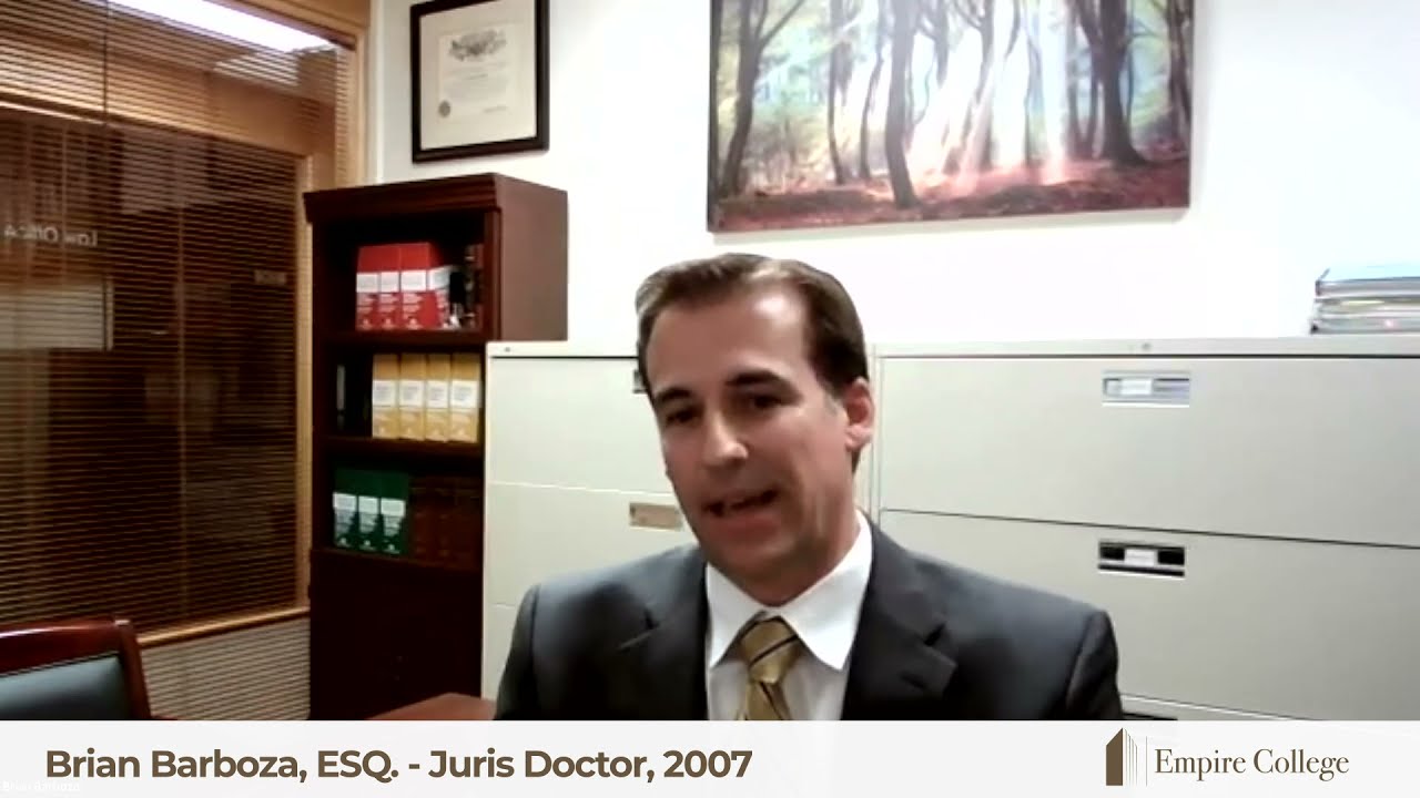 Brian Barboza, ESQ. - Juris Doctor, 2007 - YouTube