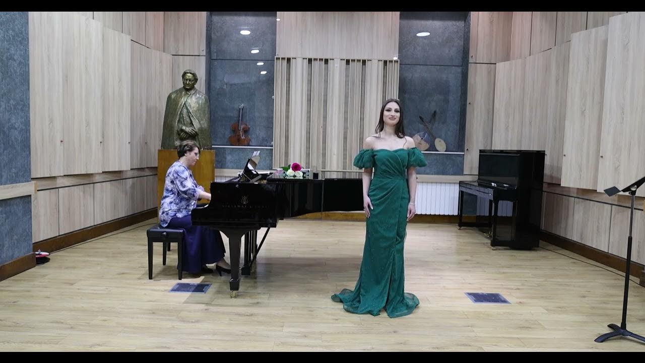 JS BACH Magnificat Quia respexit Daria Joița, anul II - YouTube