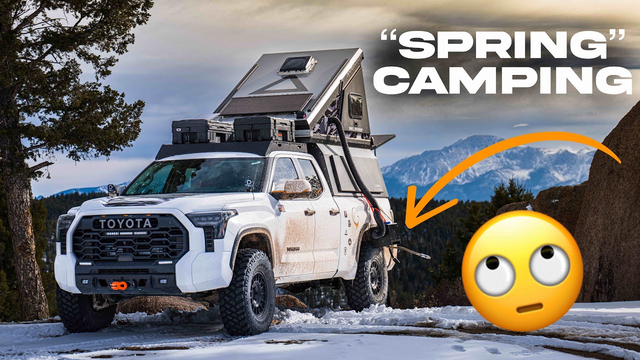 Dwell Shell Camping Gear Load-out! | 1st day of "Spring" - YouTube