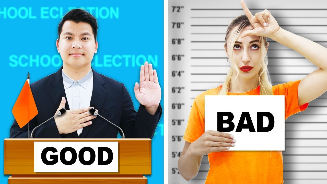 Good Student VS Bad Student | 7 Funny Boys VS Girls Types Of Students ...