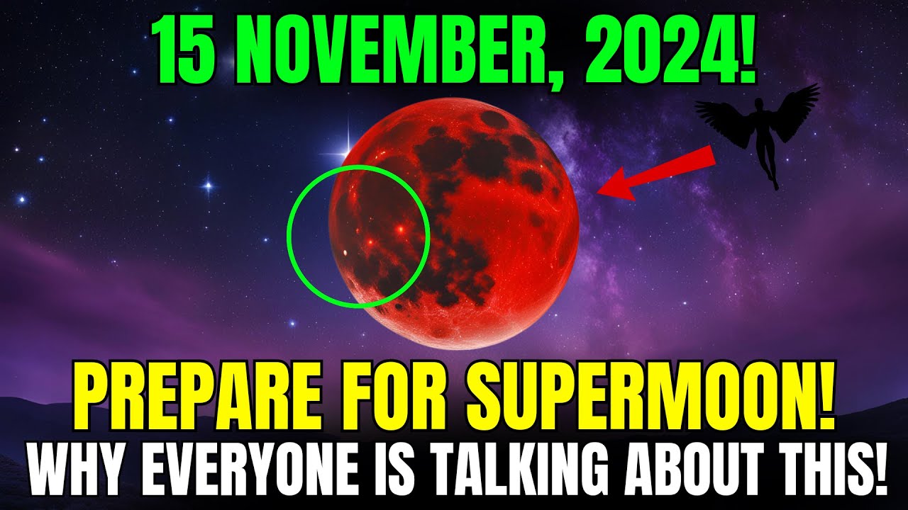 BEAVER MOON! Prepare Yourself for the FINAL and MOST POWERFUL Supermoon ...
