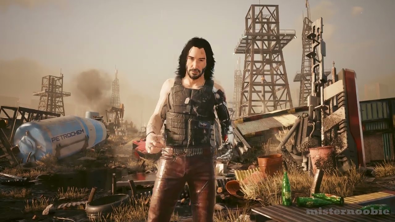 Visit Johnny's grave in Cyberpunk 2077 Chippin In - YouTube