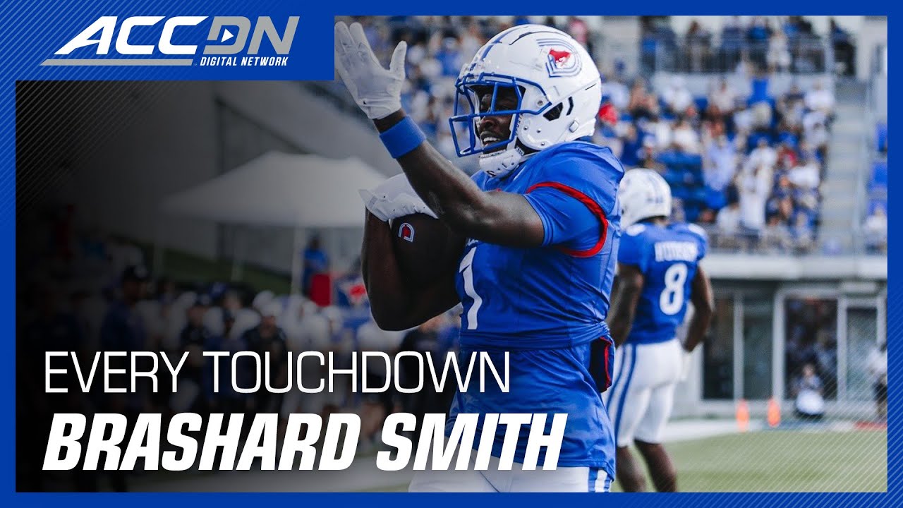 Brashard Smith Touchdowns From The 2024 Season | SMU Running Back - YouTube