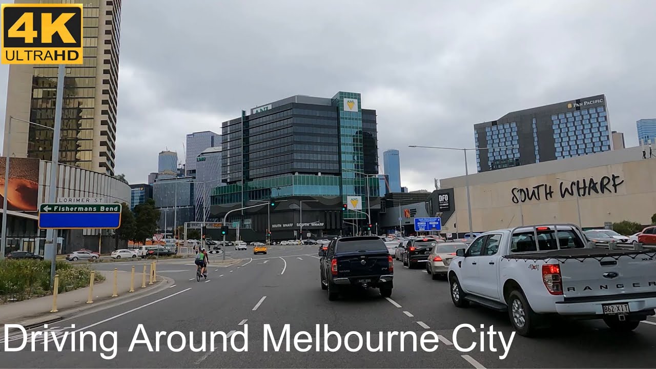 Driving Around Melbourne City | Melbourne Australia | 4K UHD - YouTube