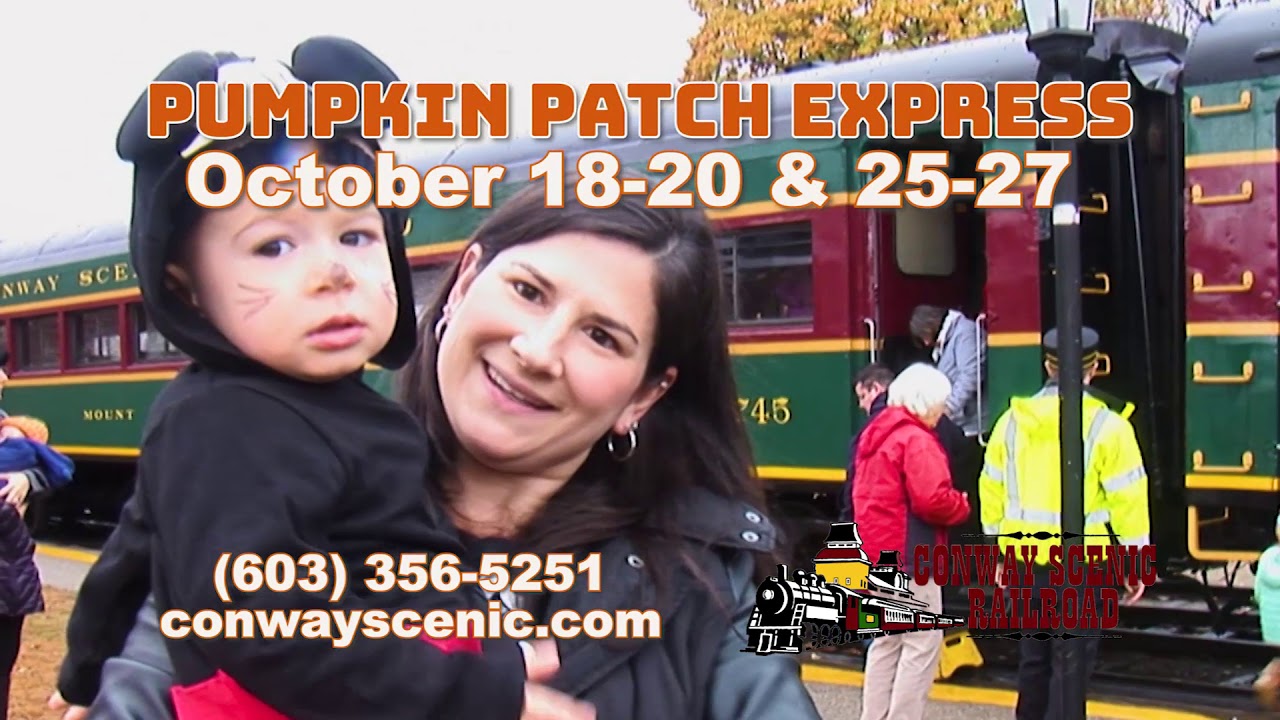 Conway Scenic Railroad 2019 Pumpkin Patch Express - YouTube