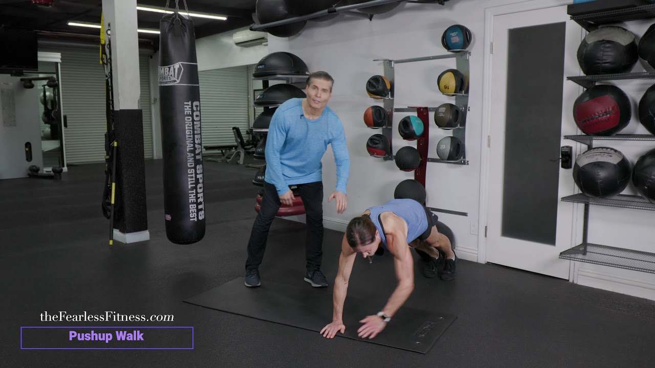 Pushup Walk - YouTube