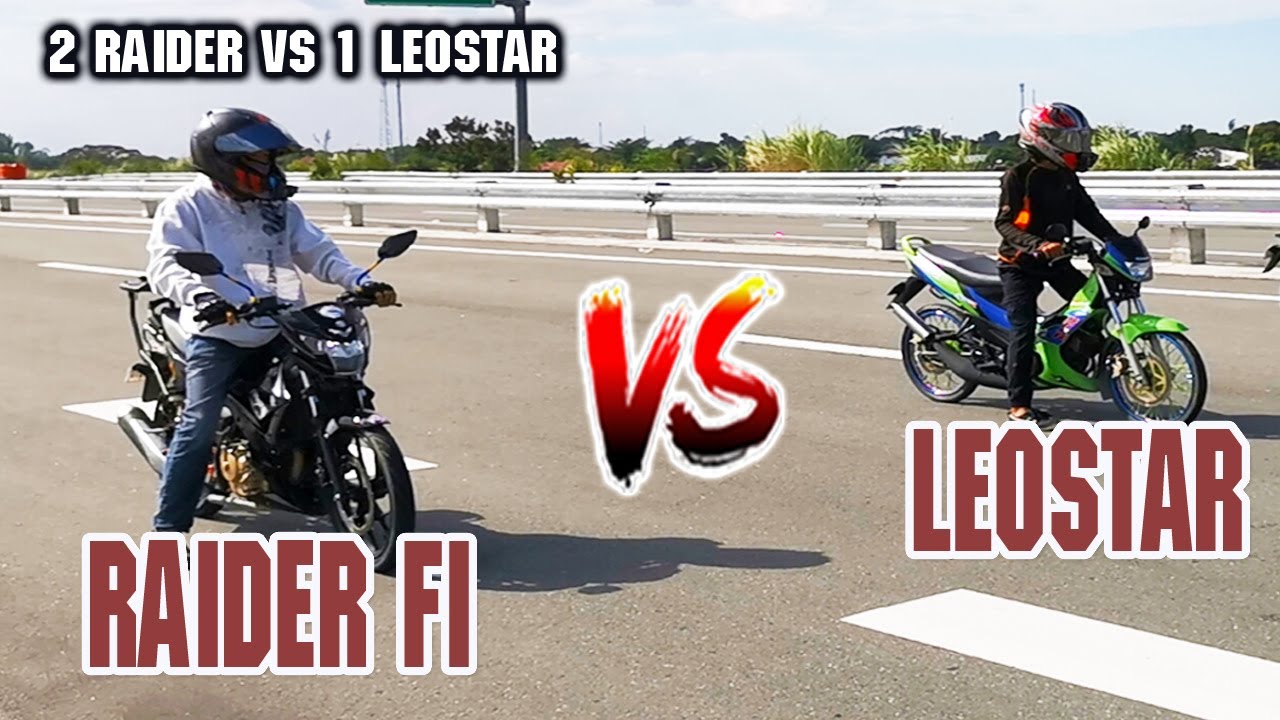 Kawasaki Leostar vs Suzuki Raider Fi | Drag race - YouTube