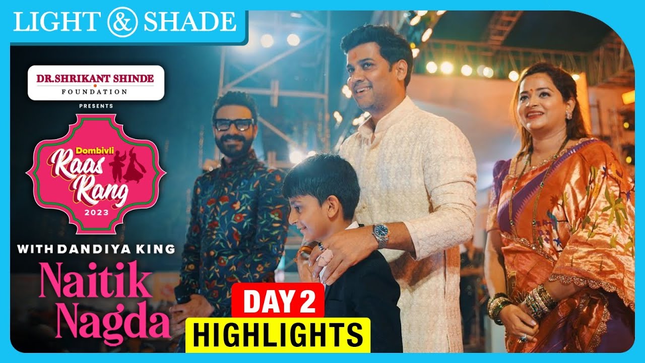 Best Moments of Naitik Nagda | Day 2 | Highlights | Navratri 2023 ...