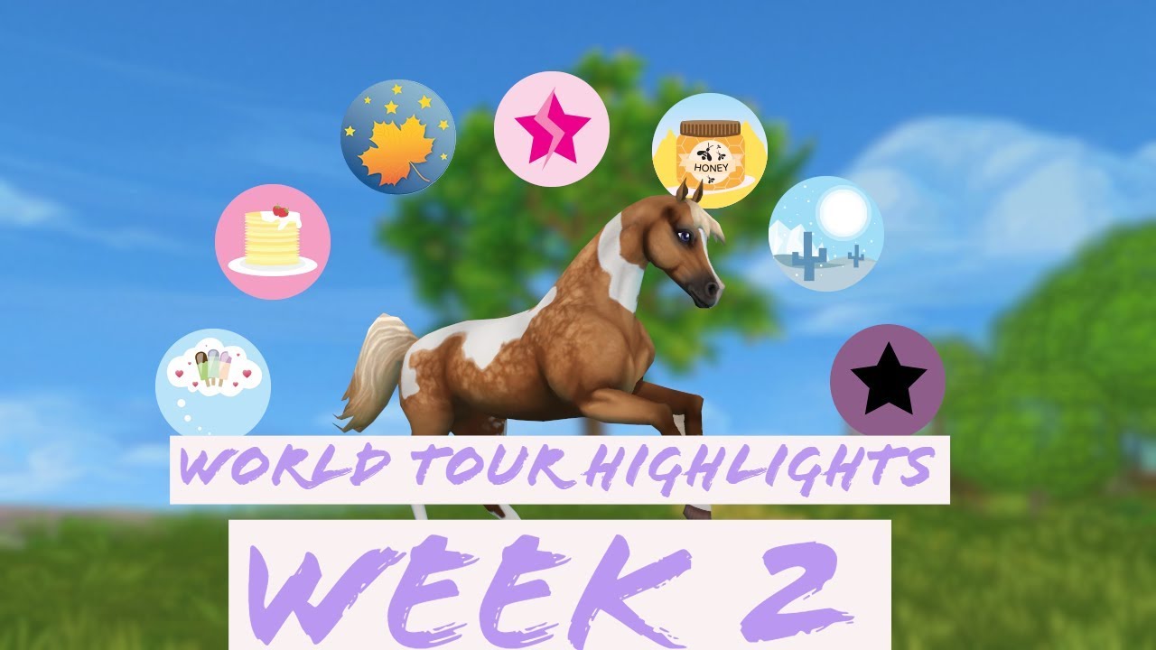 Star Stable World Tour: Highlights Week 2 - YouTube