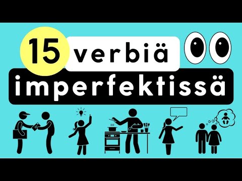 IMPERFEKTI - 15 verbiä imperfektissä - YouTube