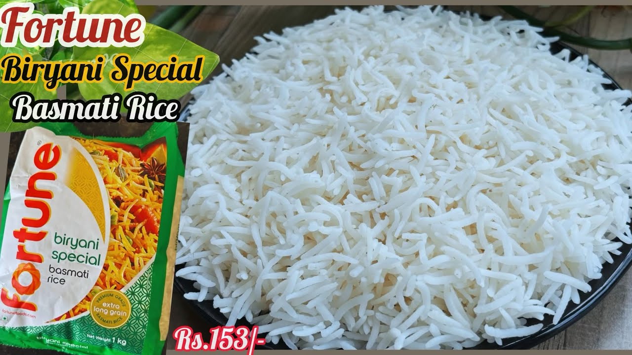 Fortune Biryani Special Basmati Rice Review | How to Cook Fortune ...