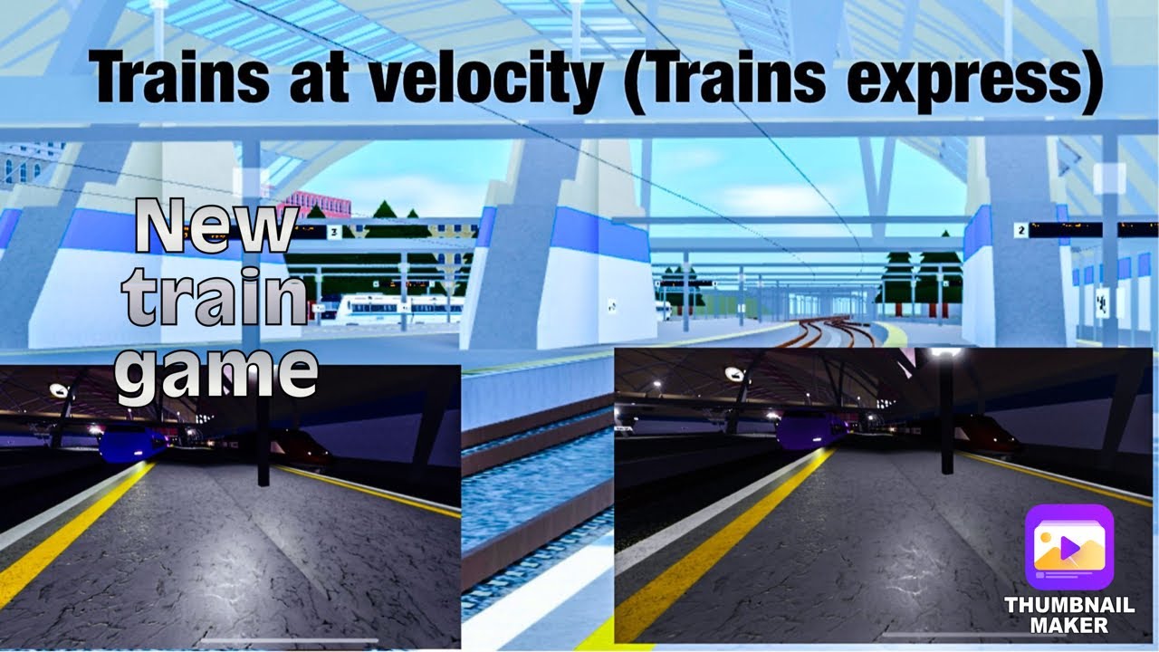 Train at velocity (roblox trains express) - YouTube