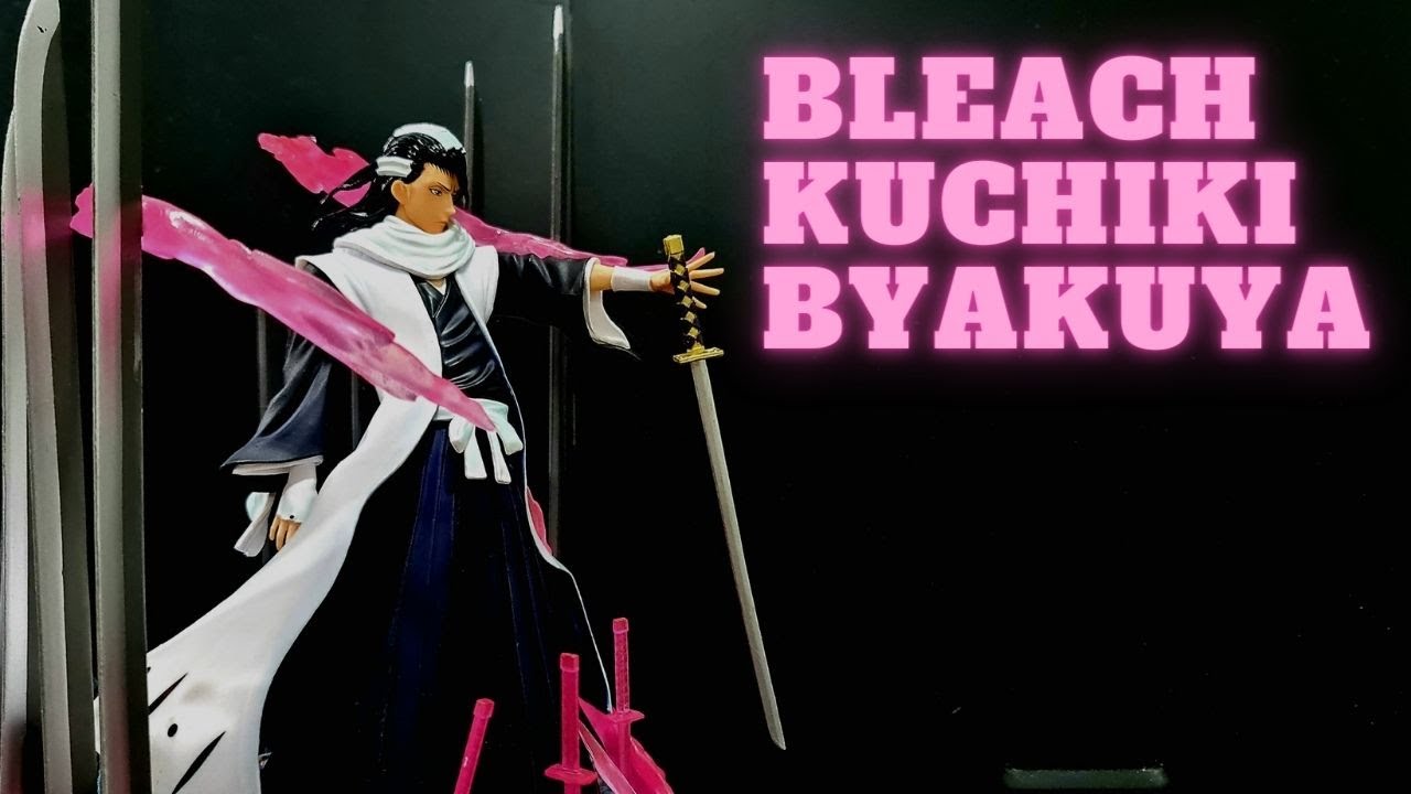 BLEACH Kuchiki Byakuya Bankai / KO Statue / Anime K-night Review - YouTube