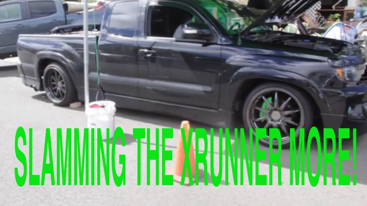 HOW-TO-DIY Slamming the 2015 Xrunner on DJM Control Arms - YouTube