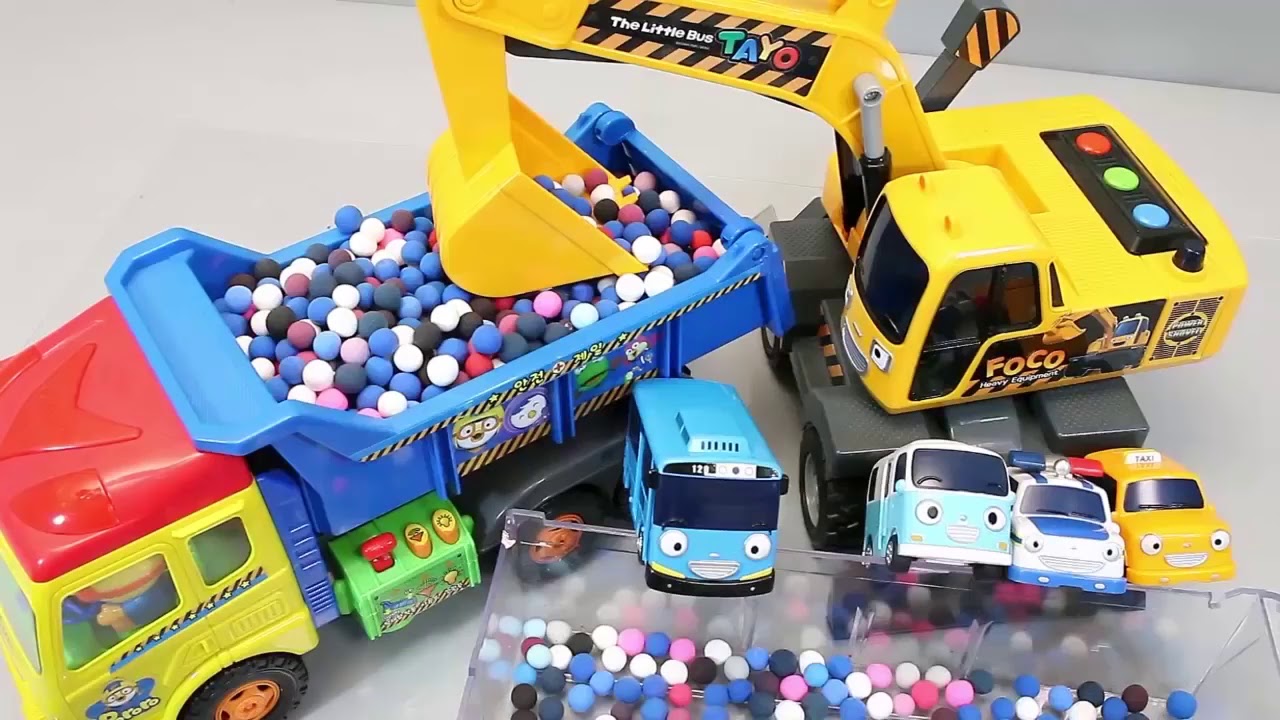 Diy Play Dough & Pororo School Bus Car ︎ HavyToys - YouTube