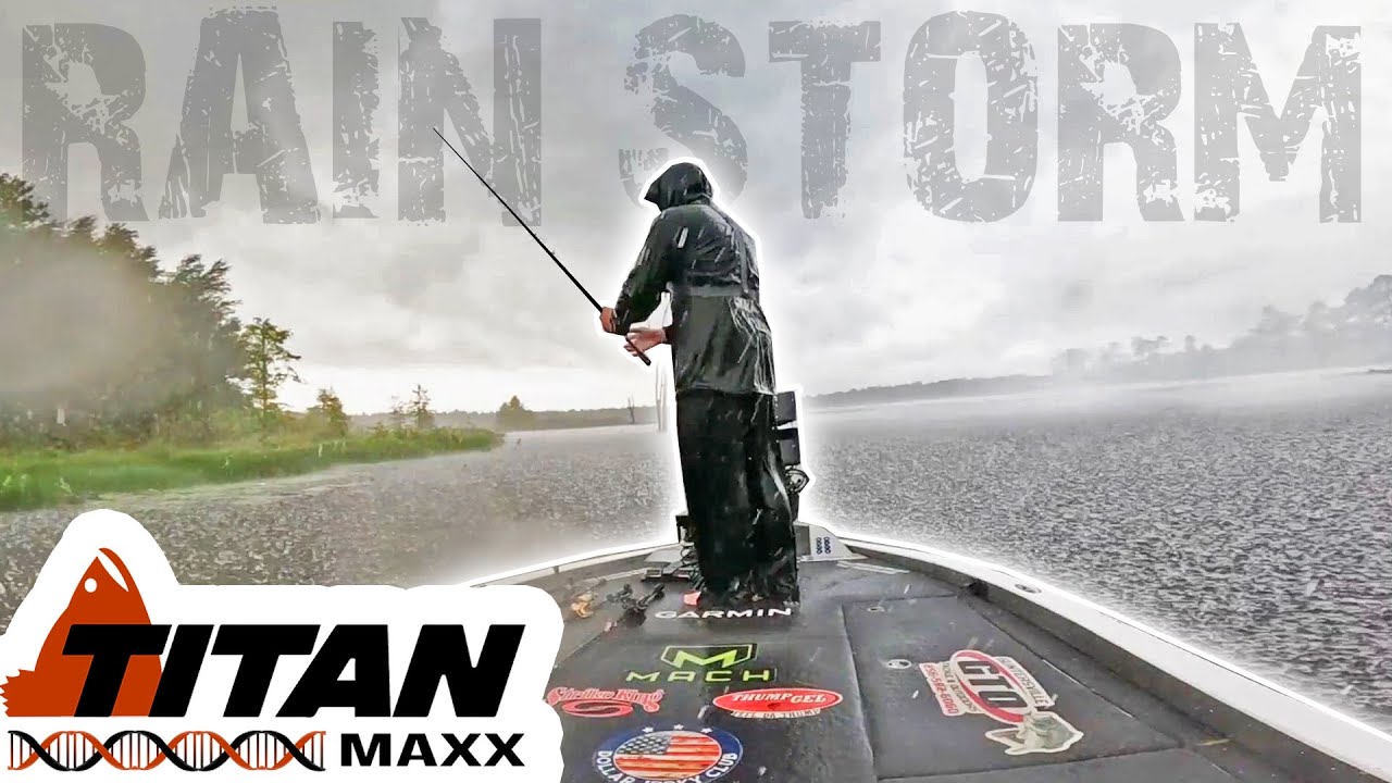 Epic Bass Fishing in a Storm: Catching Giant Titan Bass & Crappie ...