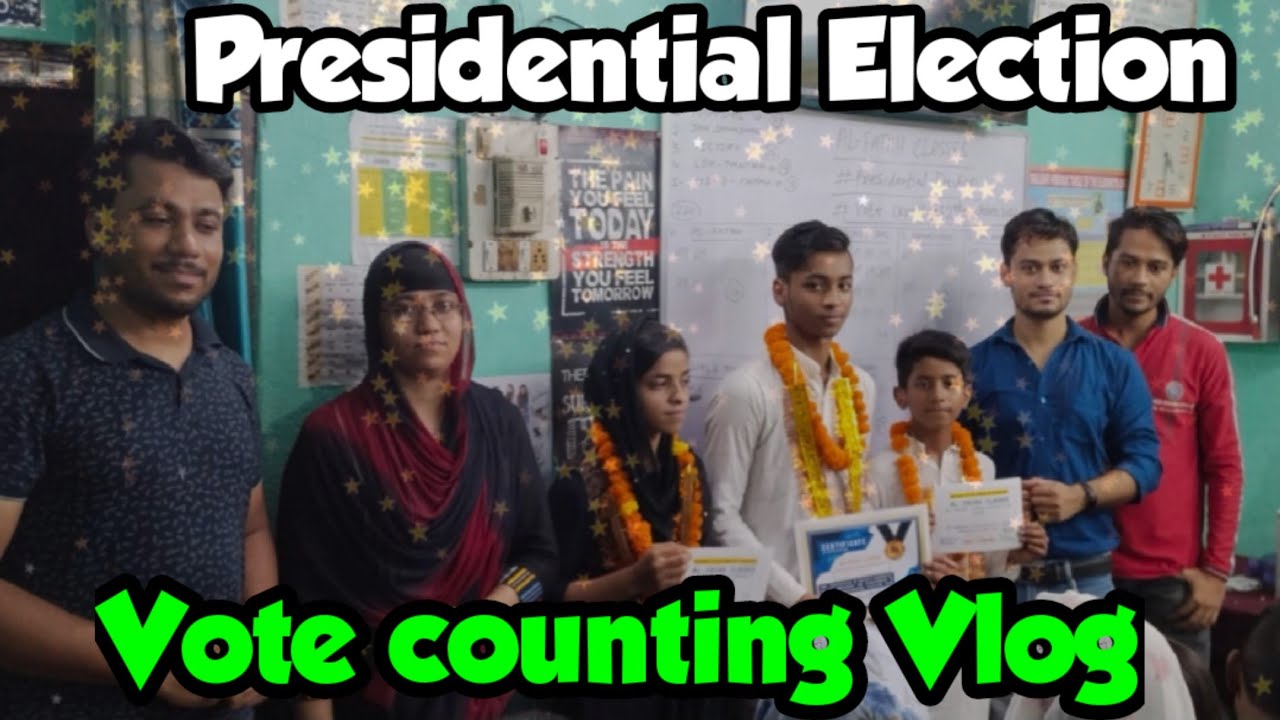 Presidential Election (Vote Counting) at Al-Fatah Classes - YouTube