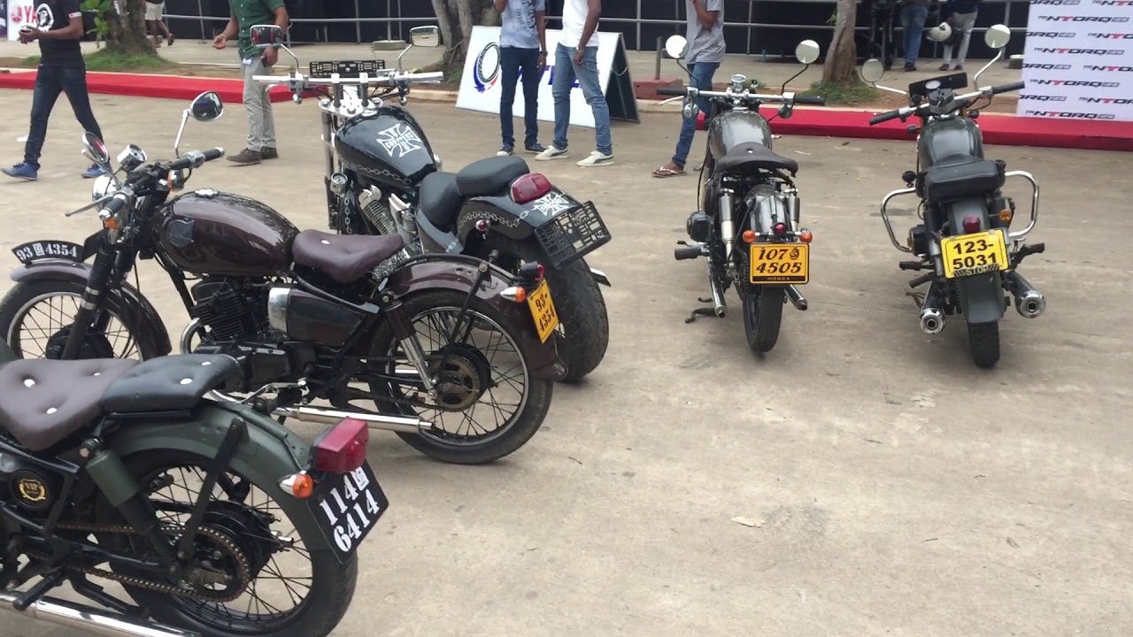 custom bike in colombo motor show - YouTube