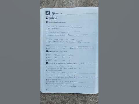 review unit 5/activity book - YouTube