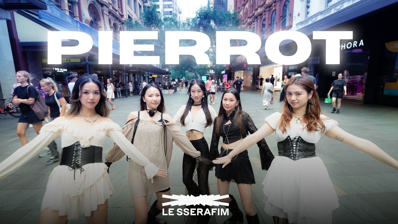 [KPOP IN PUBLIC | ONE TAKE | SYDNEY] LE SSERAFIM (르세라핌) - 'PIERROT ...