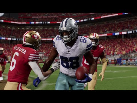 Dallas Cowboys vs San Francisco 49ers - NFL Week 8 2024 Full Game Highlights (Madden 25 Sim ...