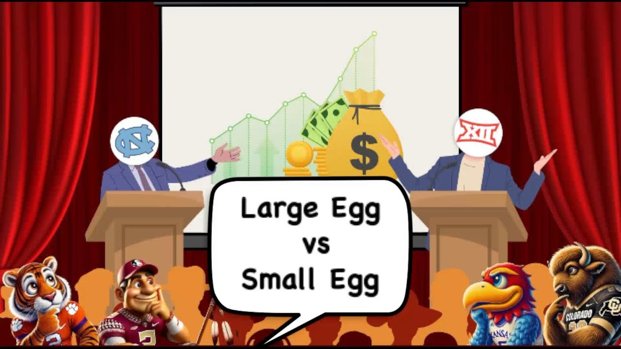 Large Eggs vs Small Eggs. Private Equity 2-Prong Invasion Of CFB. - YouTube