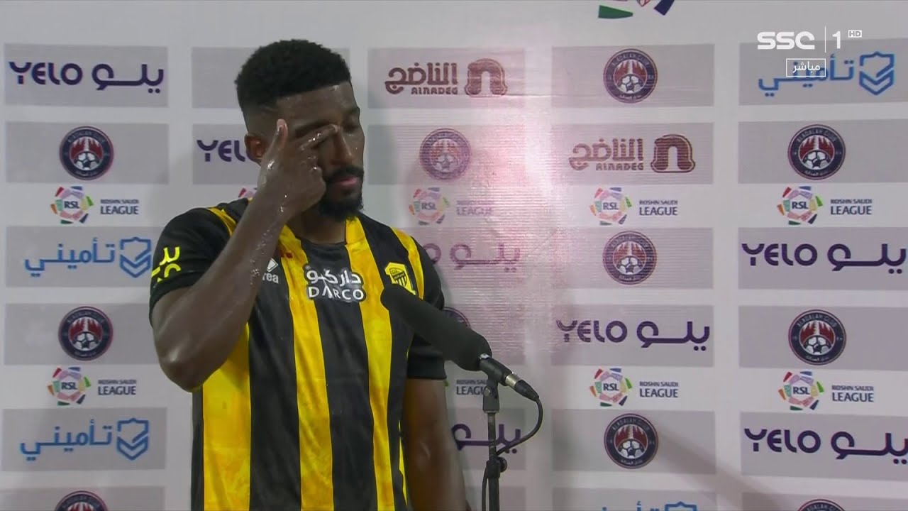تصريح لاعب الاتحاد احمد شراحيلي بعد نهاية مباراة العدالةالاتحاد ضمن الجولة الـ1 Youtube