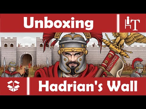Hadrian's Wall Board Game - Unboxing - YouTube