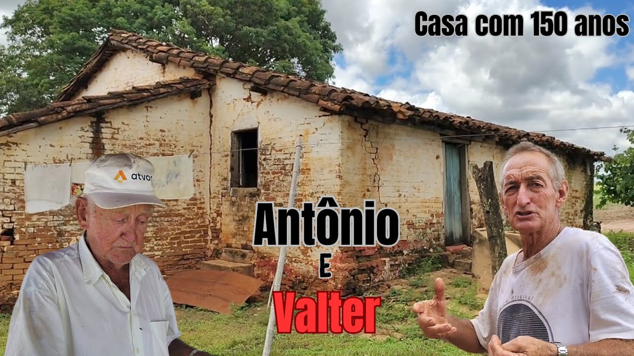 Antônio e Valter conta história da casa de 150 anos foi uma exploração ...