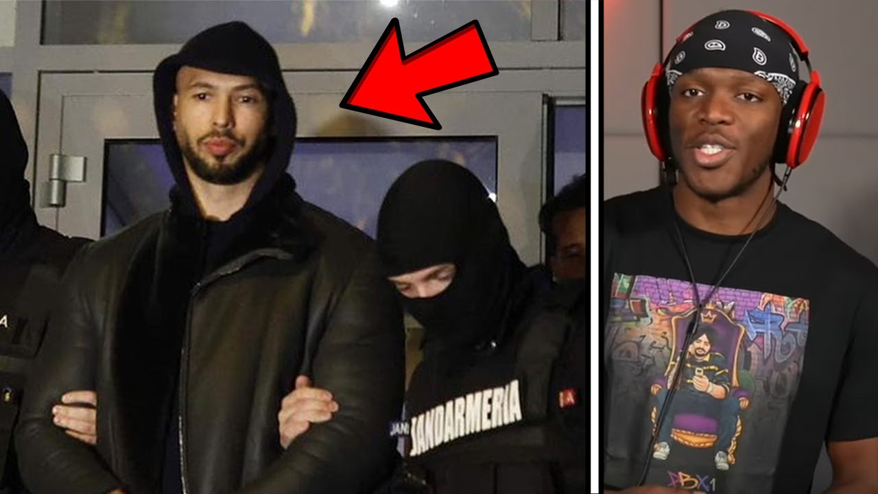 KSI MOCKS Andrew Tate’s & Tristan Tate’s Arrest In Romania - YouTube
