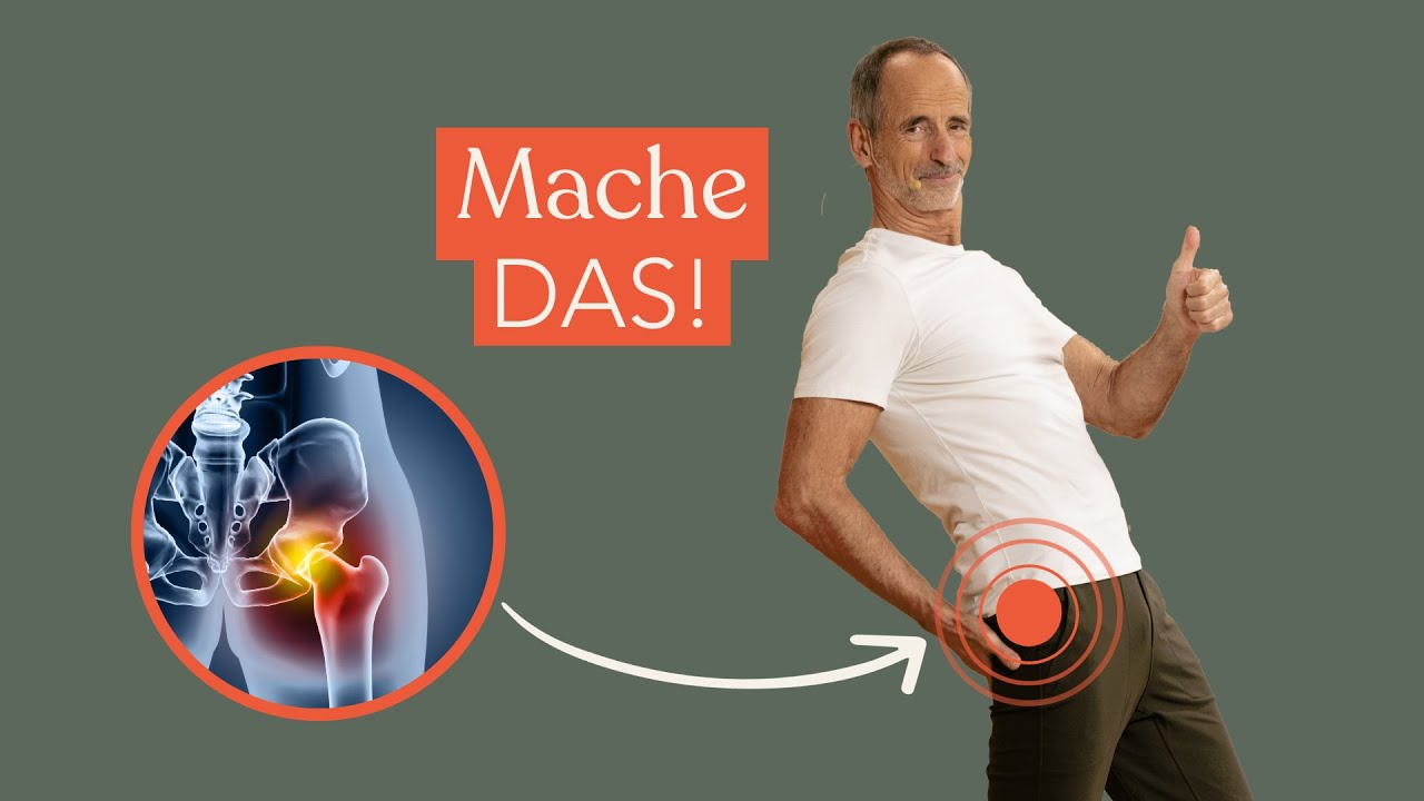 So easy wirst du deine Hüftprobleme los! 🙌 - YouTube