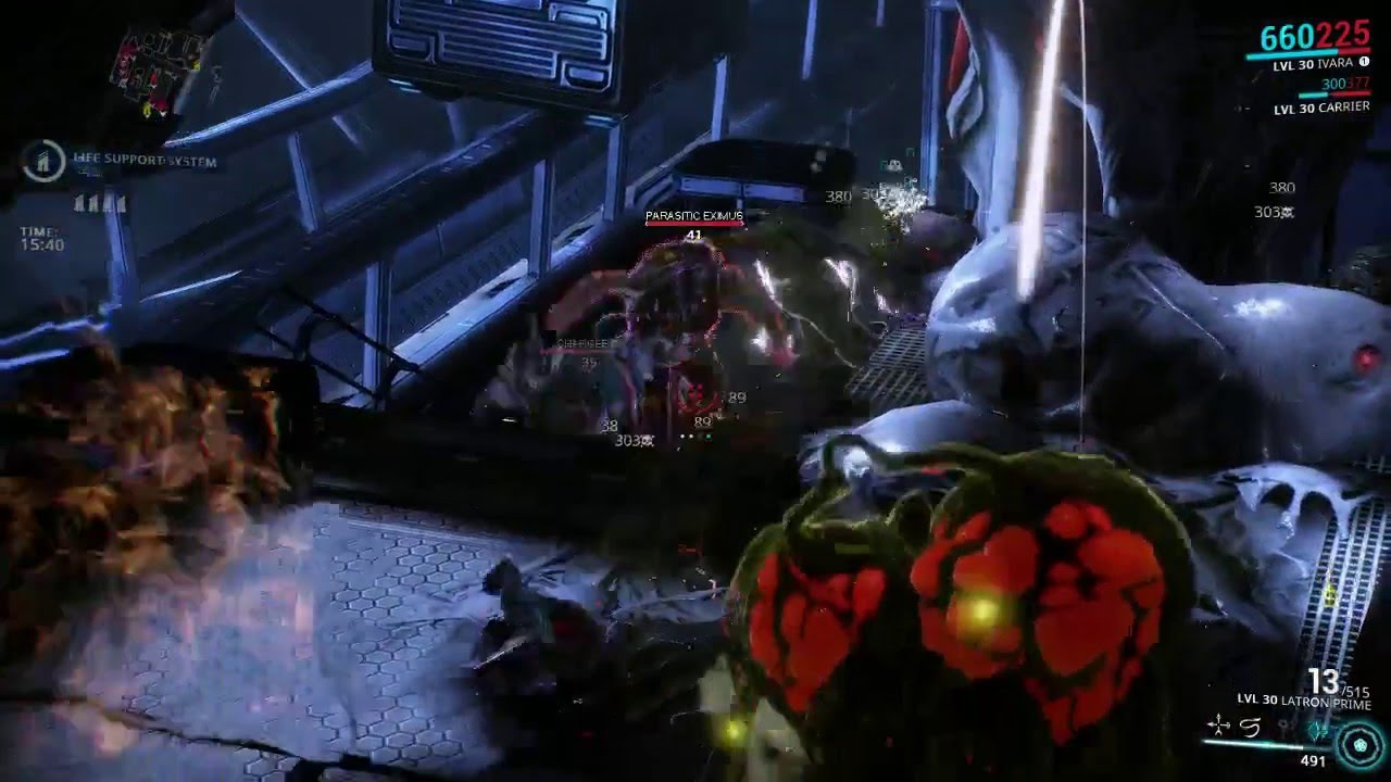 Warframe Ivara survival infested - YouTube