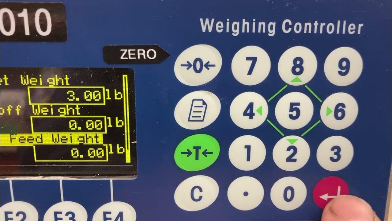 3 WC1010 supervisor formula adjustments - YouTube