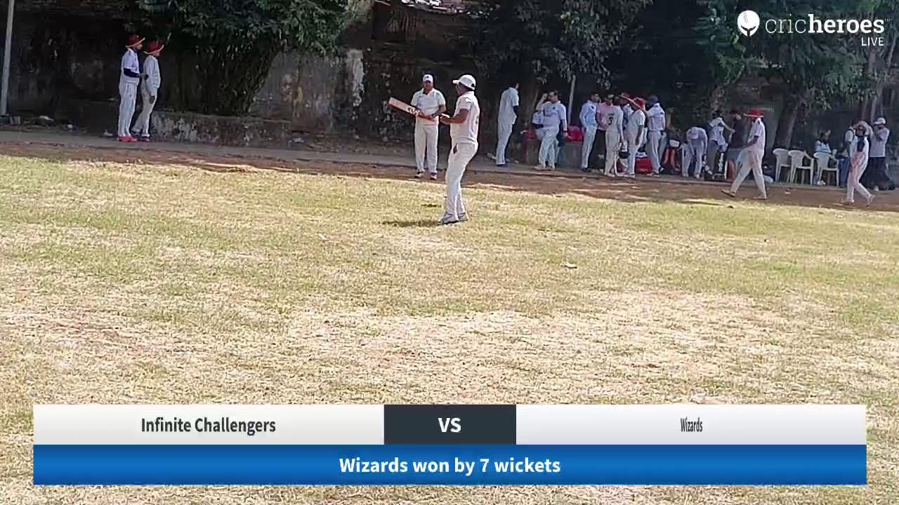 Live Cricket Match | Infinite Challengers vs Wizards | 07-Dec-24 09:55 ...