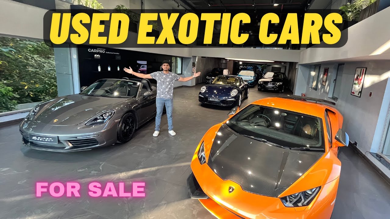 Used Supercars Lamborghini, porsche For sale | Super Select Pune. - YouTube
