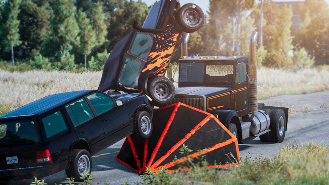 The REVENGE - TRUCK ROBBERY - PART 1 - BeamNG Drive Movie - YouTube