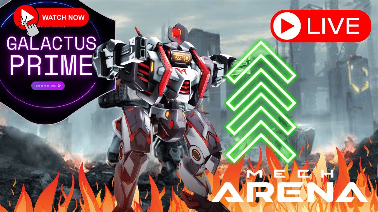 Day 199 Arena LIVE ! PRIME_YT_LIV Mech Arena #MechArenaLive - YouTube