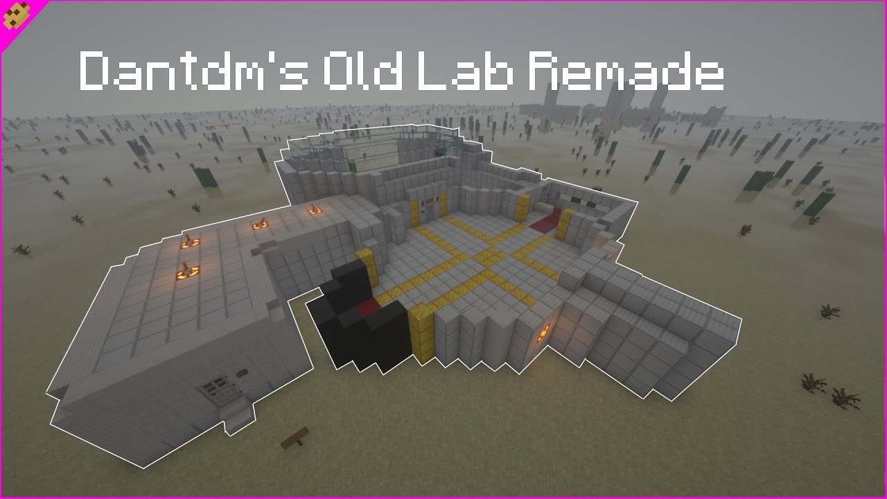 I Re-Made Dantdm's Old Lab In 1.16 - YouTube